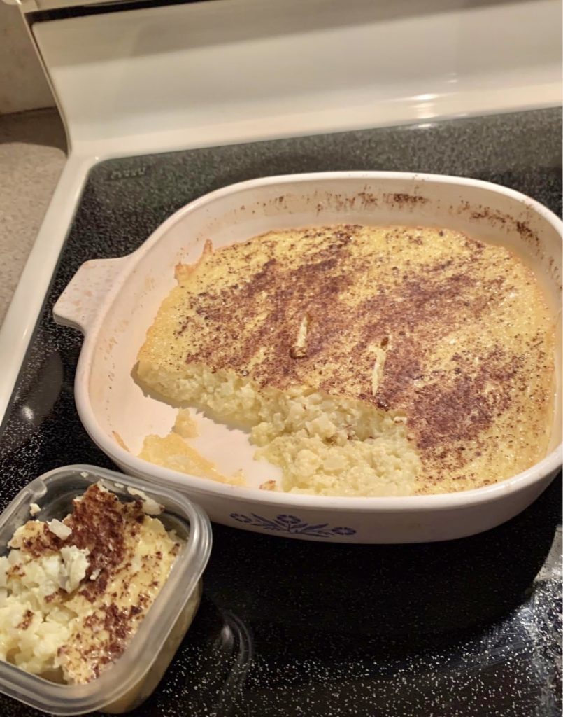 Skinny Rice Custard - All Recipes Club